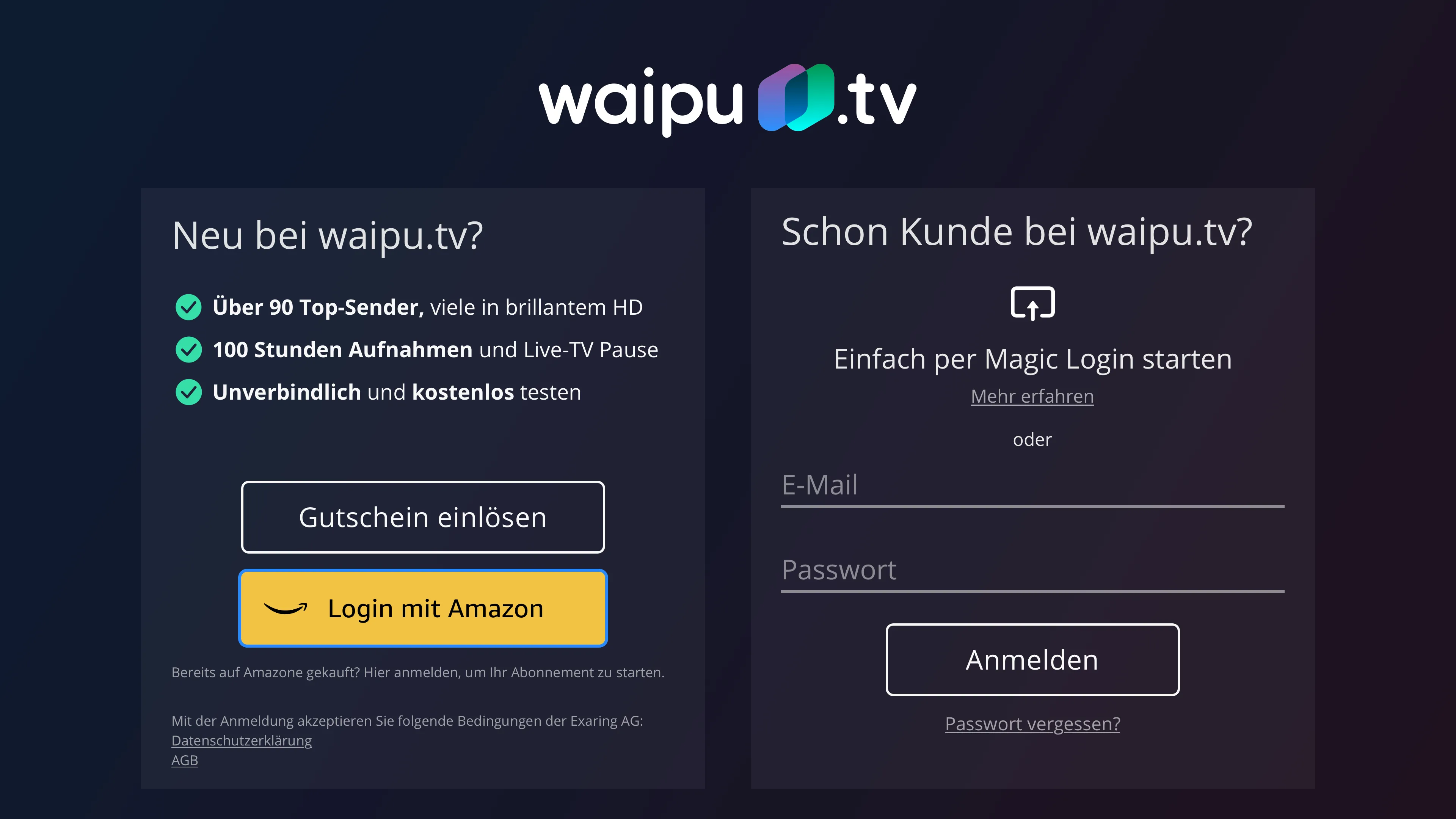 Hilfe | waipu.tv